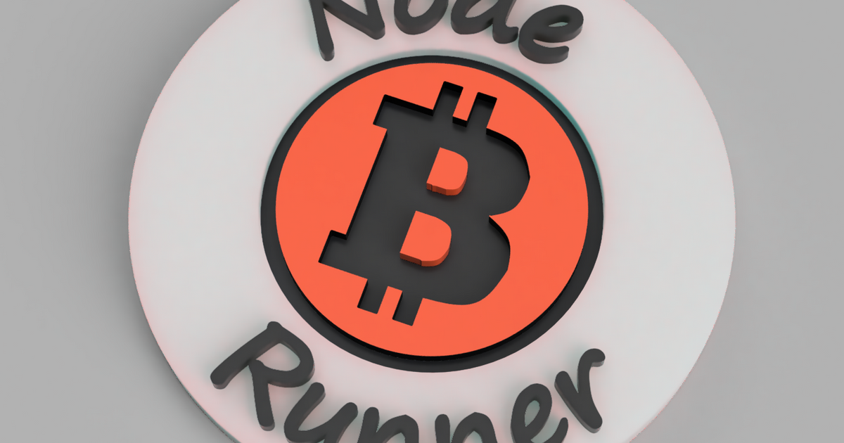 Node Runner by Grunkle_Bitcoin | Download free STL model | Printables.com