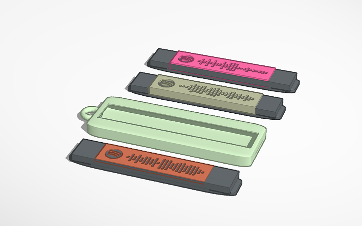 Spotify Keychain by BunnyLover | Download free STL model | Printables.com