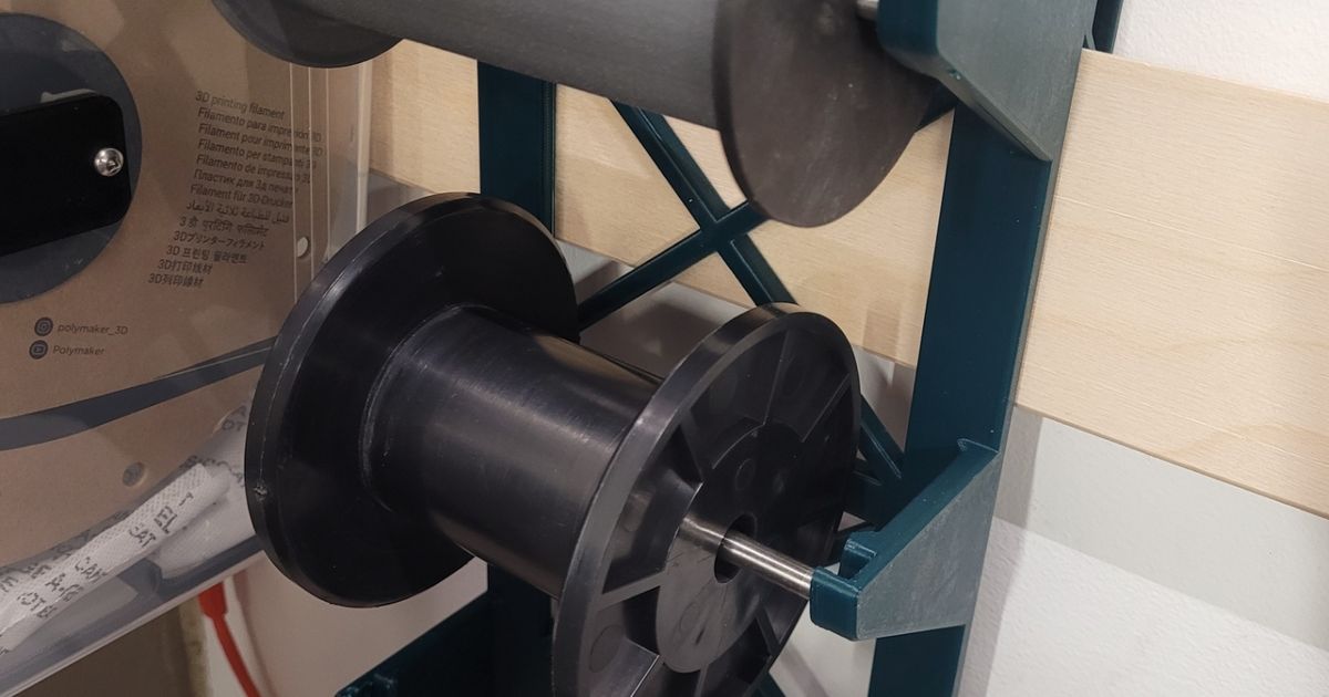 French Cleat Mount Spool Holder for Markforged. by HamillES | Download ...