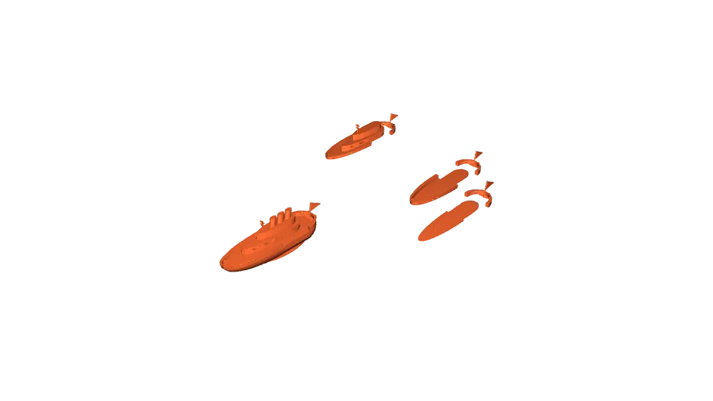 CRUISE BOAT "ROSY" by Pierre GROS | Download free STL model ...