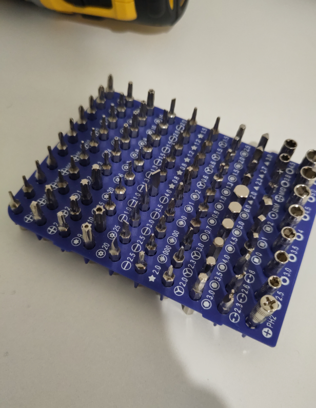 Multiboard Yinsan Bit Holder by phga | Download free STL model ...