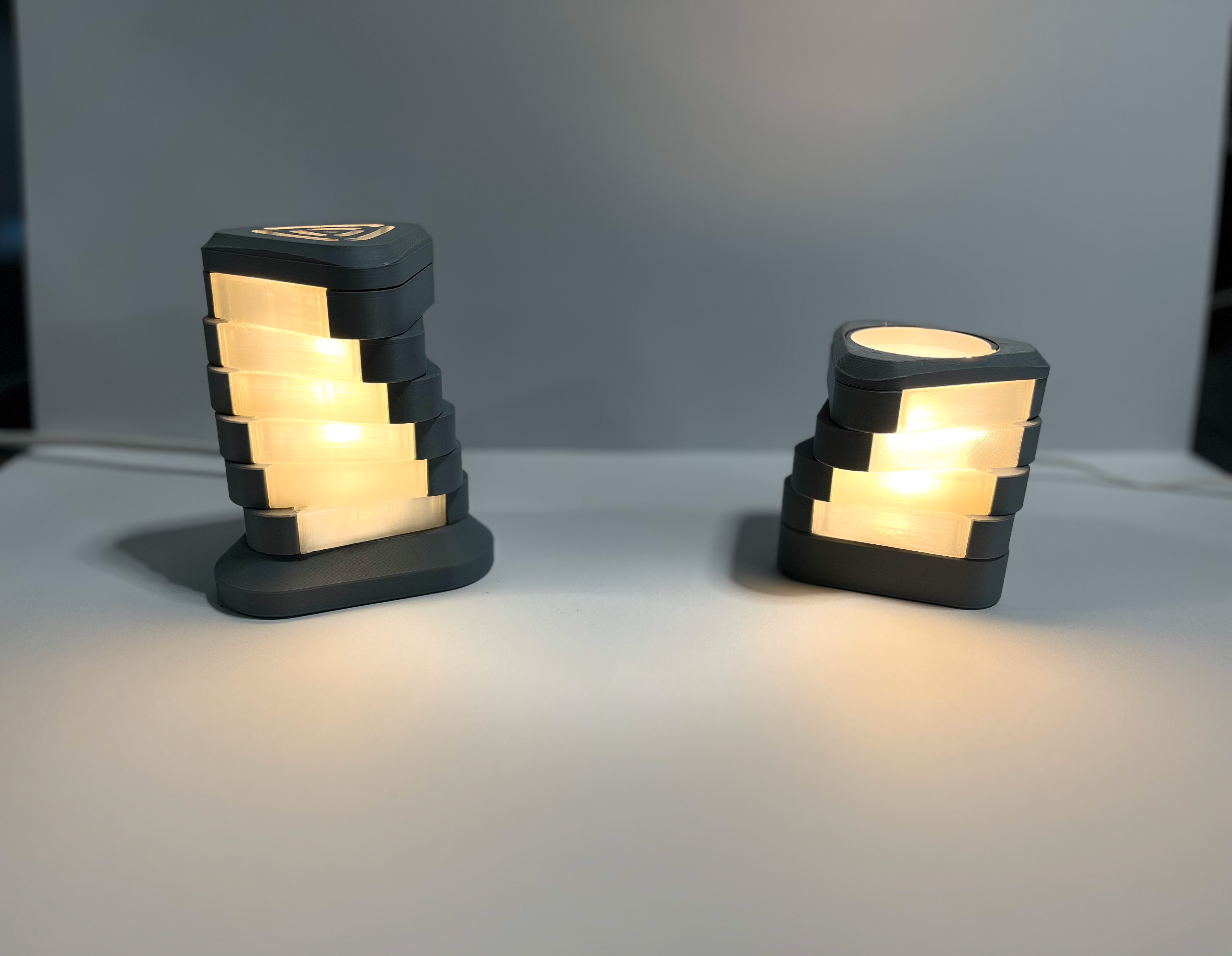 Lumin. A Playful, Stackable Lighting Unit by Fatih K | Download free ...
