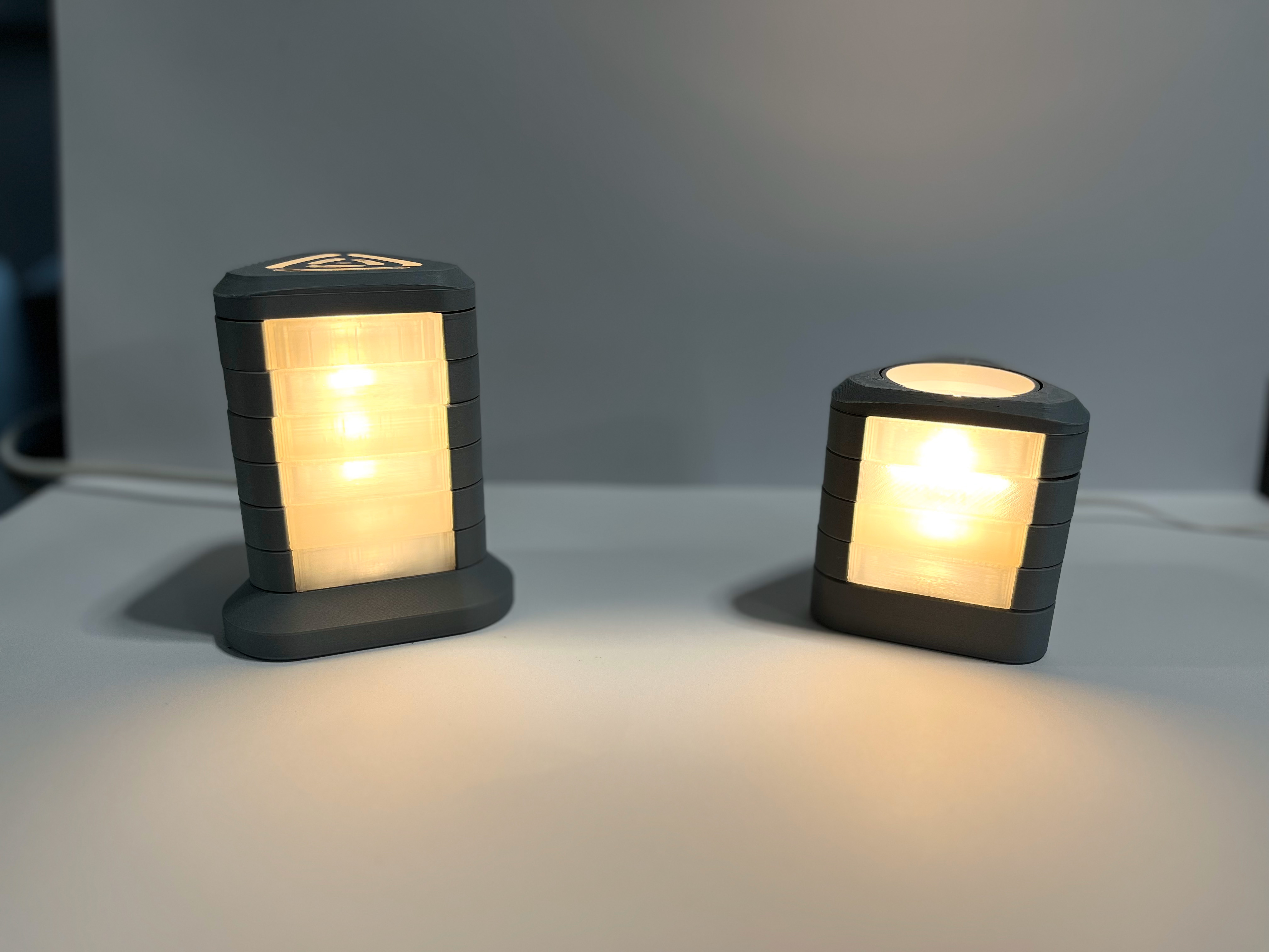 Lumin. A Playful, Stackable Lighting Unit by Fatih K | Download free ...