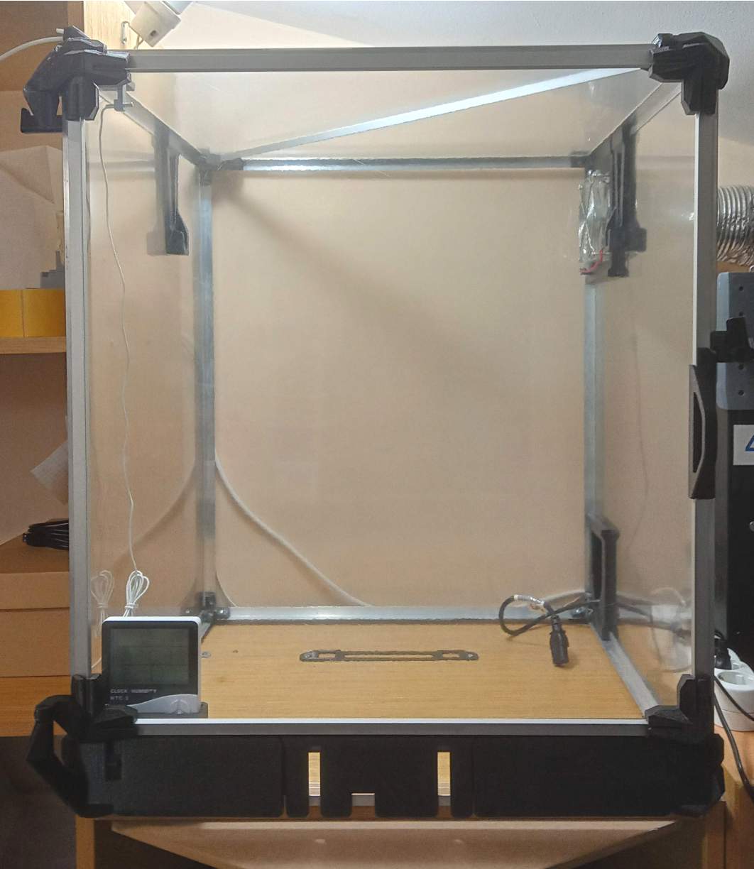 DIY enclosure for Prusa i3 or similar printers by baobab_pig | Download ...