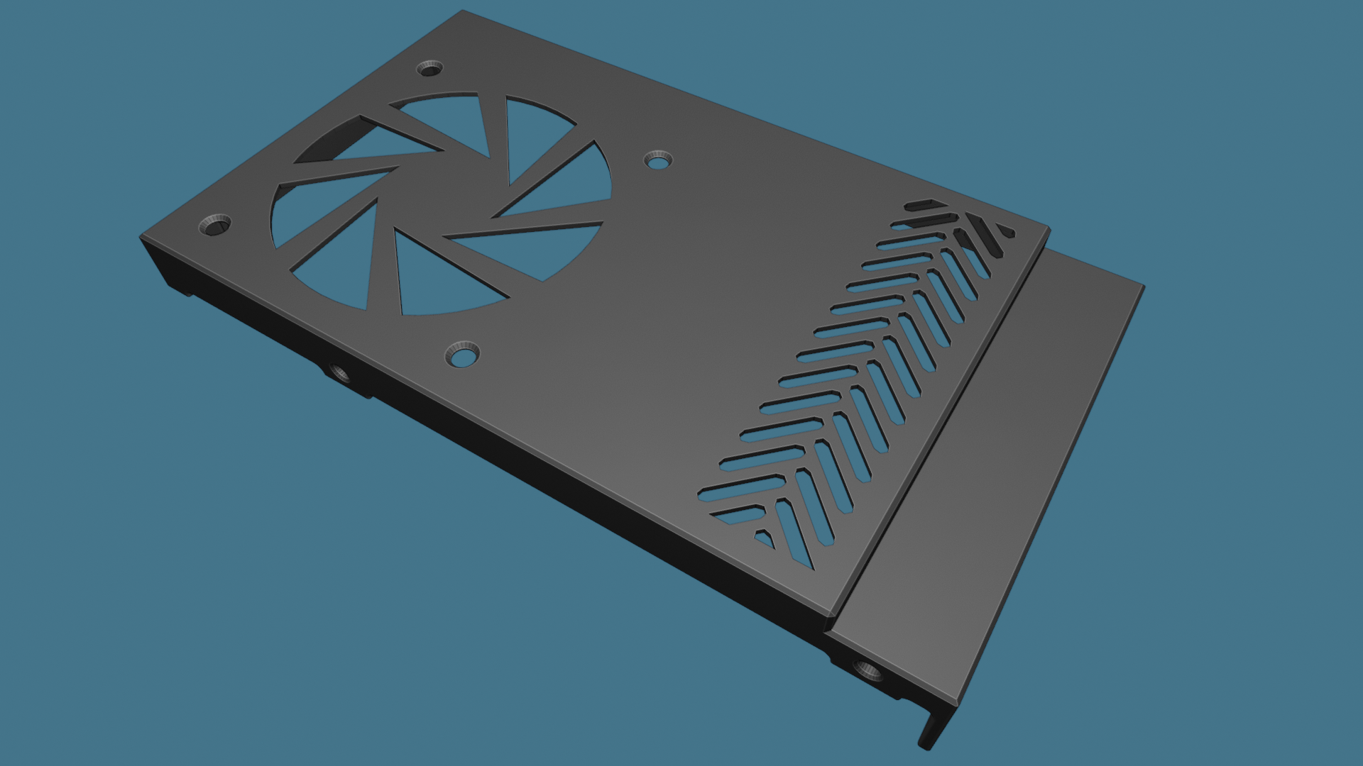 80mm fan power supply cover (Sovol SV06/Plus) by Fyat | Download free ...