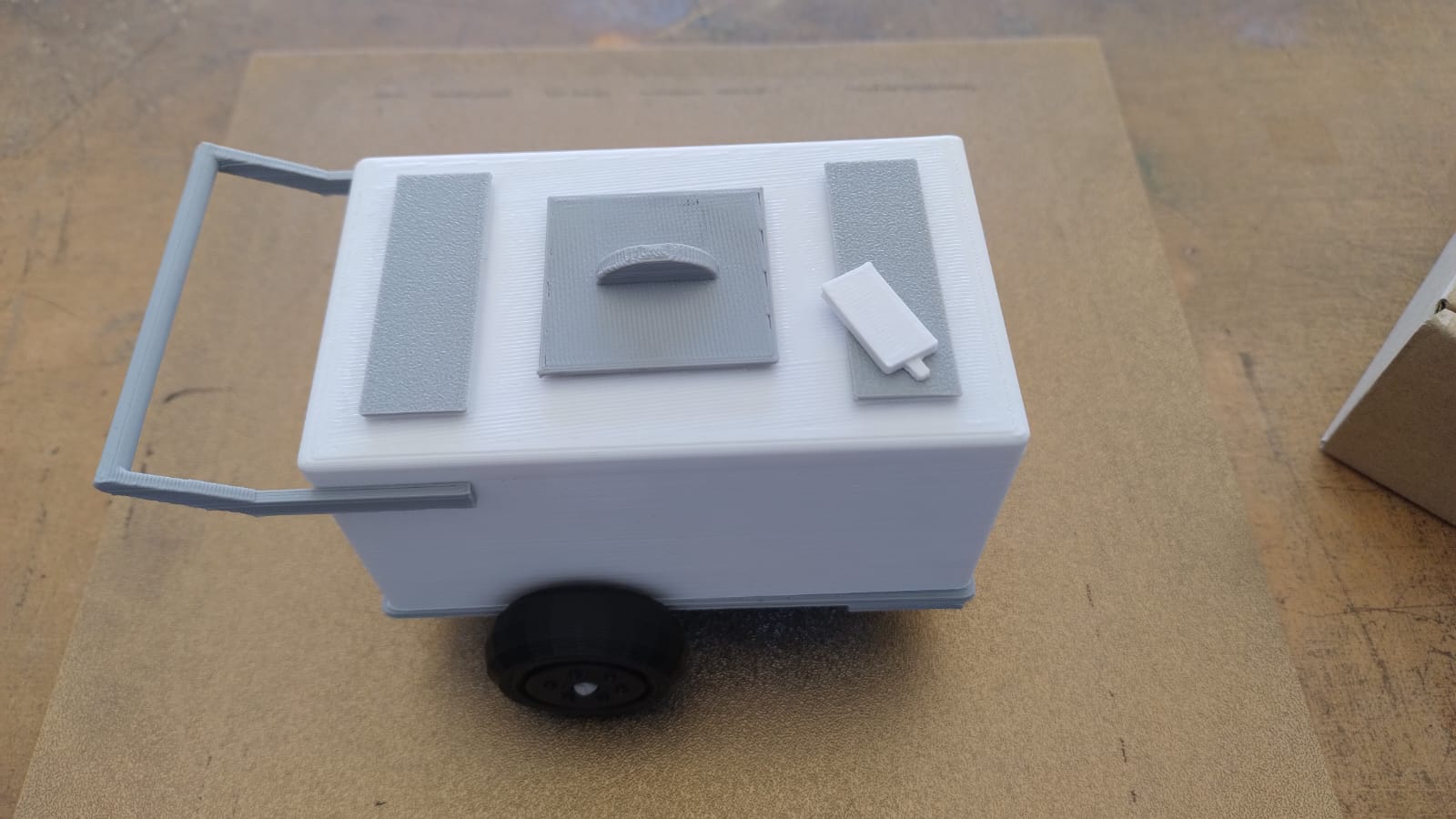 Carrito de paletas / Popsicle cart in parts by Alejandro Carbajal ...