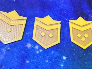 Helldivers 2 Rank Badges 3 by Kaliber2020 | Download free STL model ...