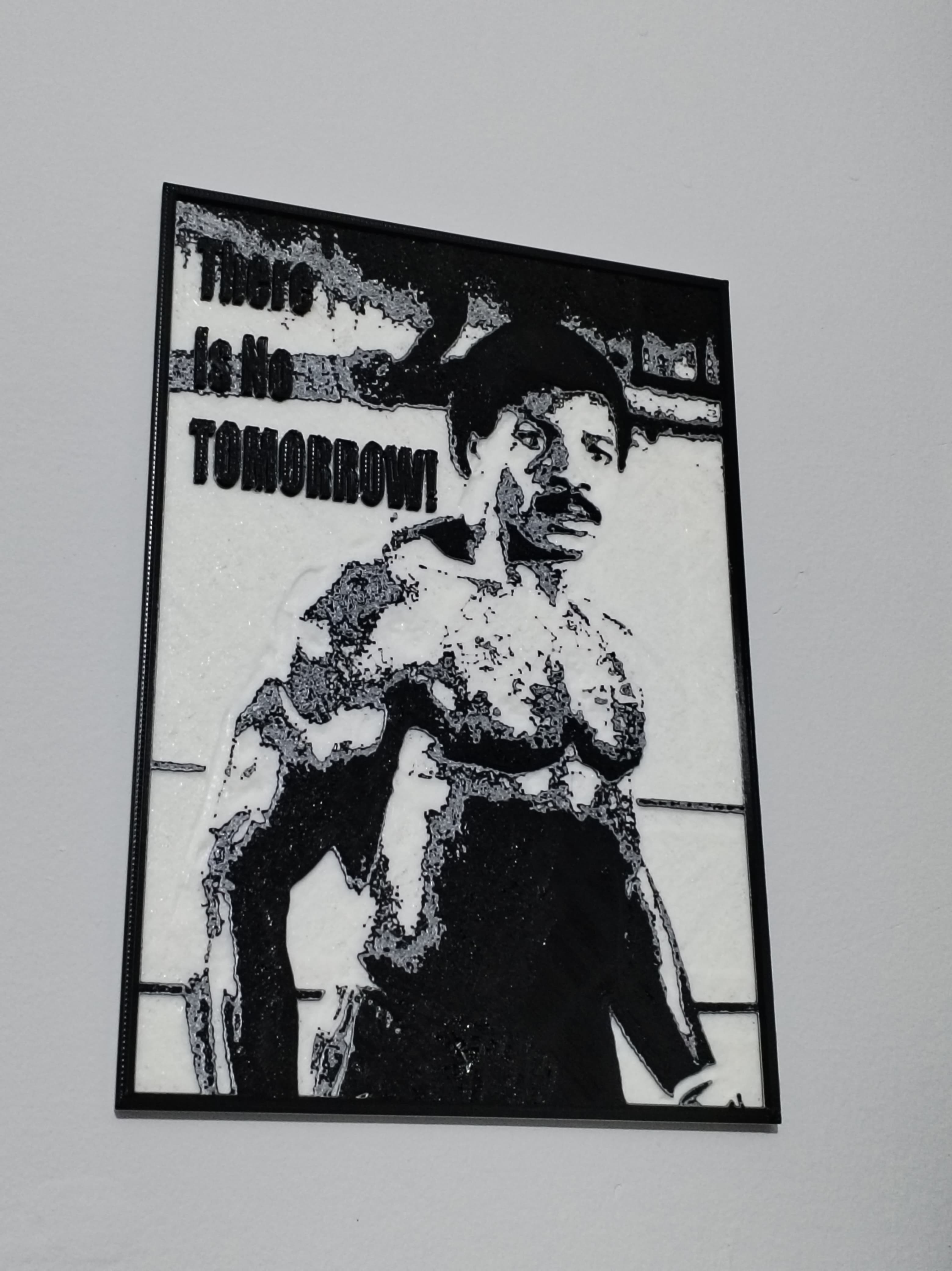 There is no tomorrow Apollo Creed Wall Art par cesar ojopi ...