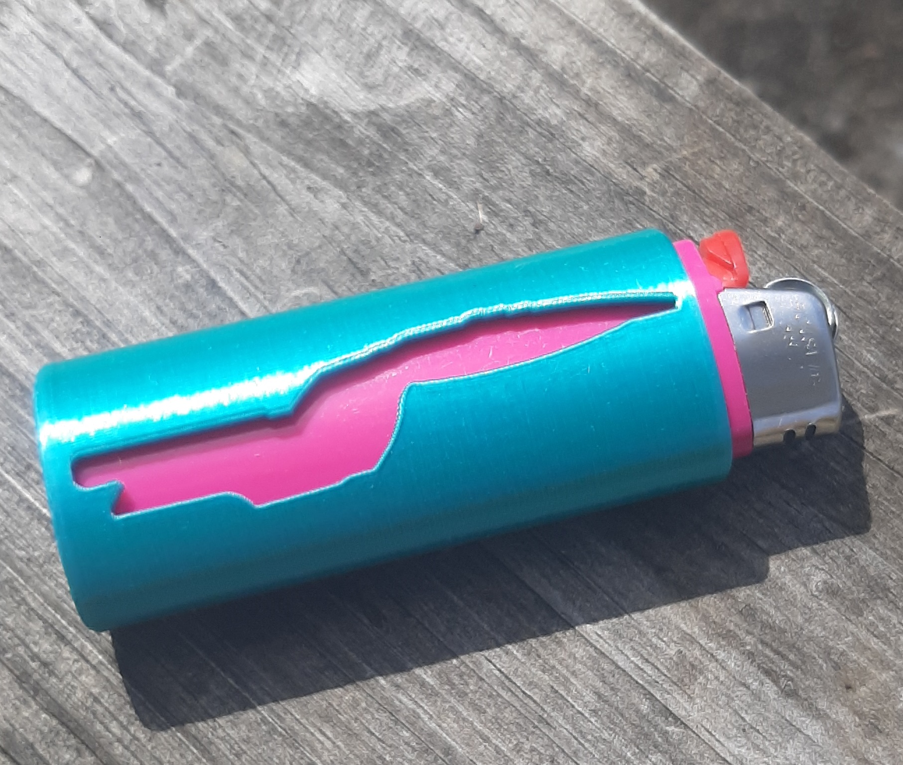 Star Trek Enterprise D Lighter Cover full size Bic by PanzerDesign ...