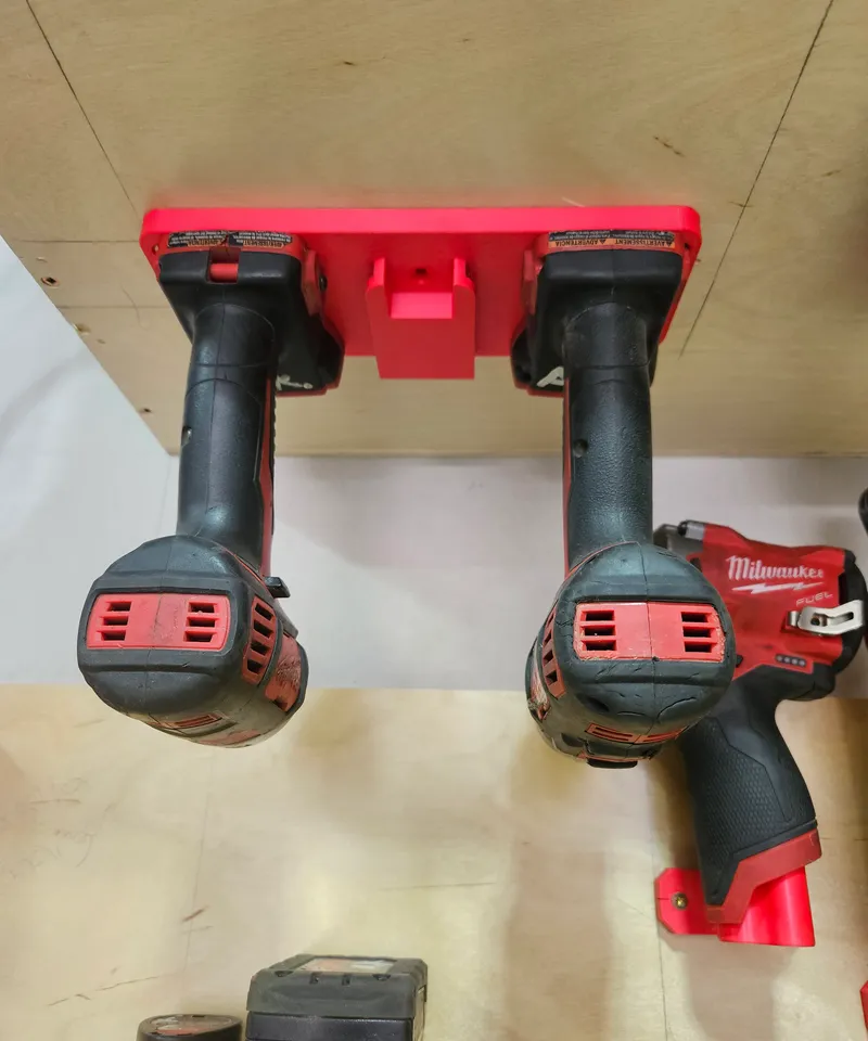 Milwaukee M18 Triple Tool Hanger by Zennech | Download free STL model ...