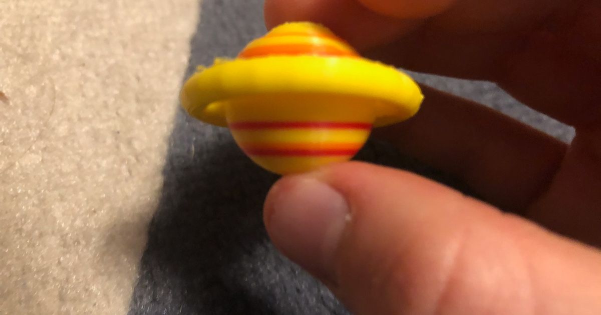 Multicolor Spinning Planet Fidget by Moose | Download free STL model ...