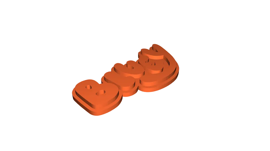 Bluey logo by PBJ Labs | Download free STL model | Printables.com