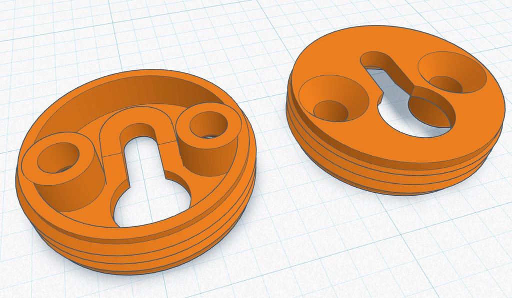 Keyhole Pocket Inserts by cdsmakestuff | Download free STL model ...