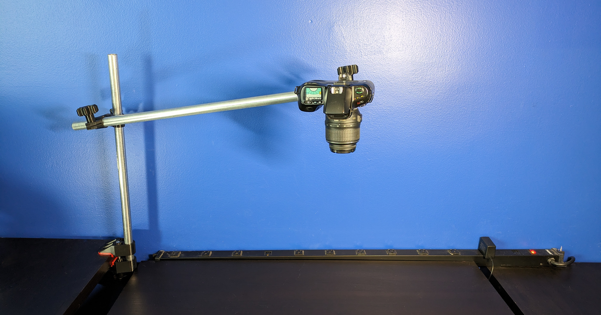 Configurable DIY desk mount arm for camera or microphone by ...