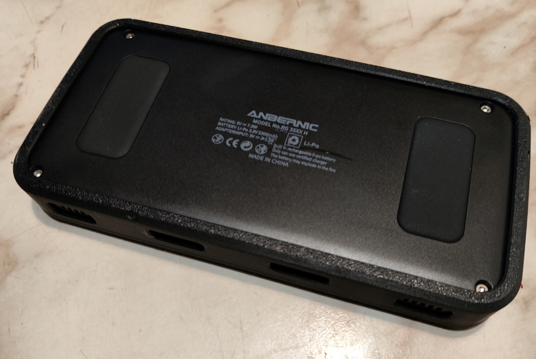 Anbernic Rg35xxh Bumper Case Thinner No Back By 00svd00 Download Free Stl Model