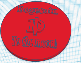 Dogecoin! by sneezingcat1009 | Download free STL model | Printables.com