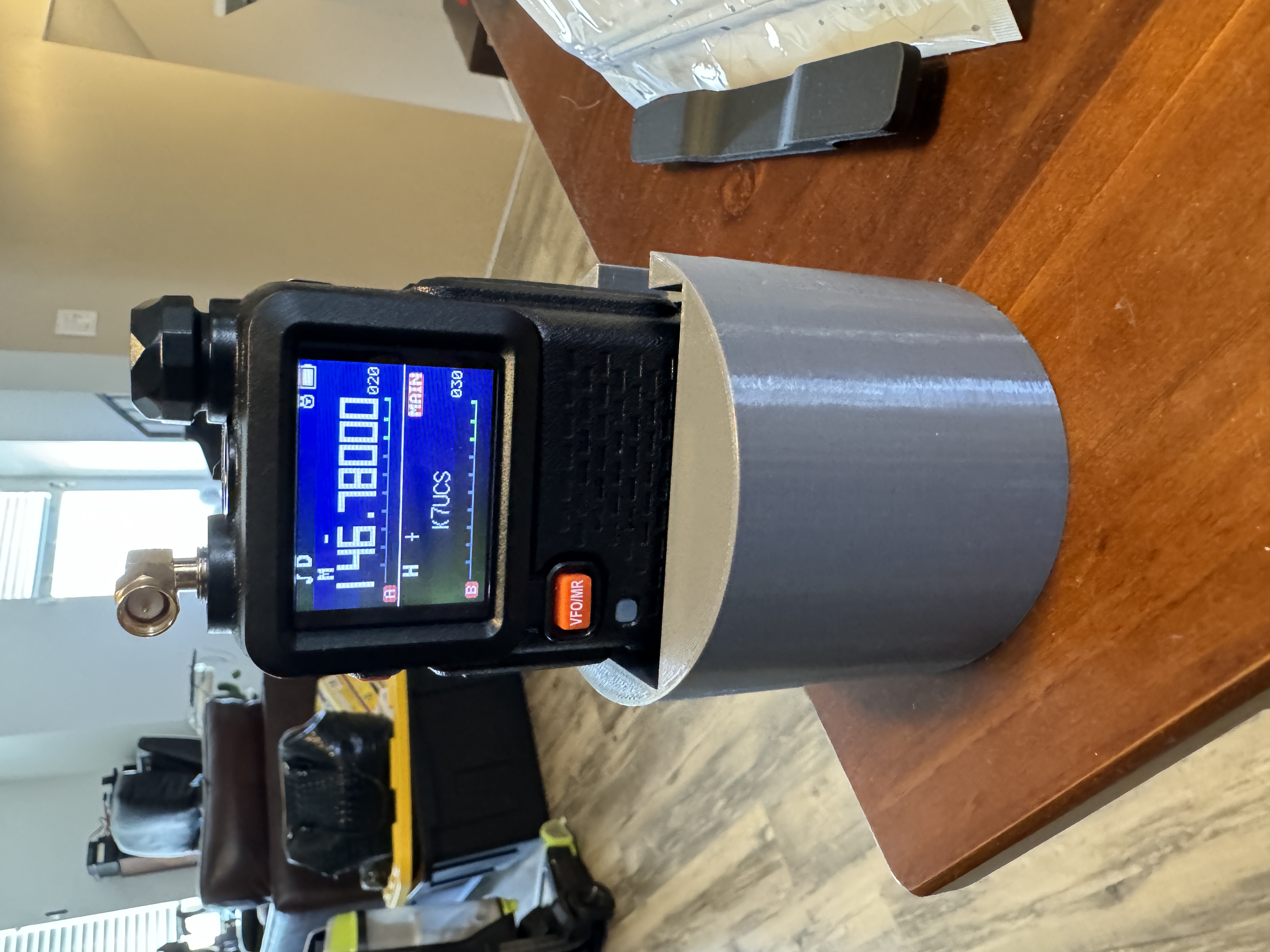 UV-5RM Cup Holder Mount by K7ZHK | Download free STL model | Printables.com
