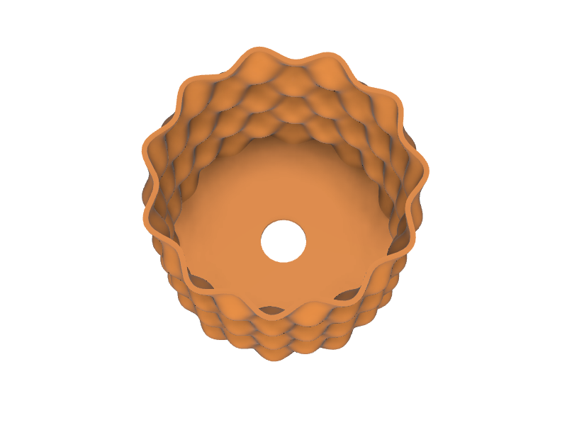 Sine Wave Pot by Emilio CG | Download free STL model | Printables.com