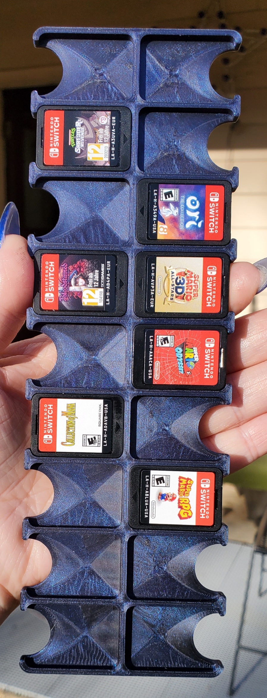 Nintendo Switch Cartridge Holder (18 Count) by sbufe | Download free STL model | Printables.com
