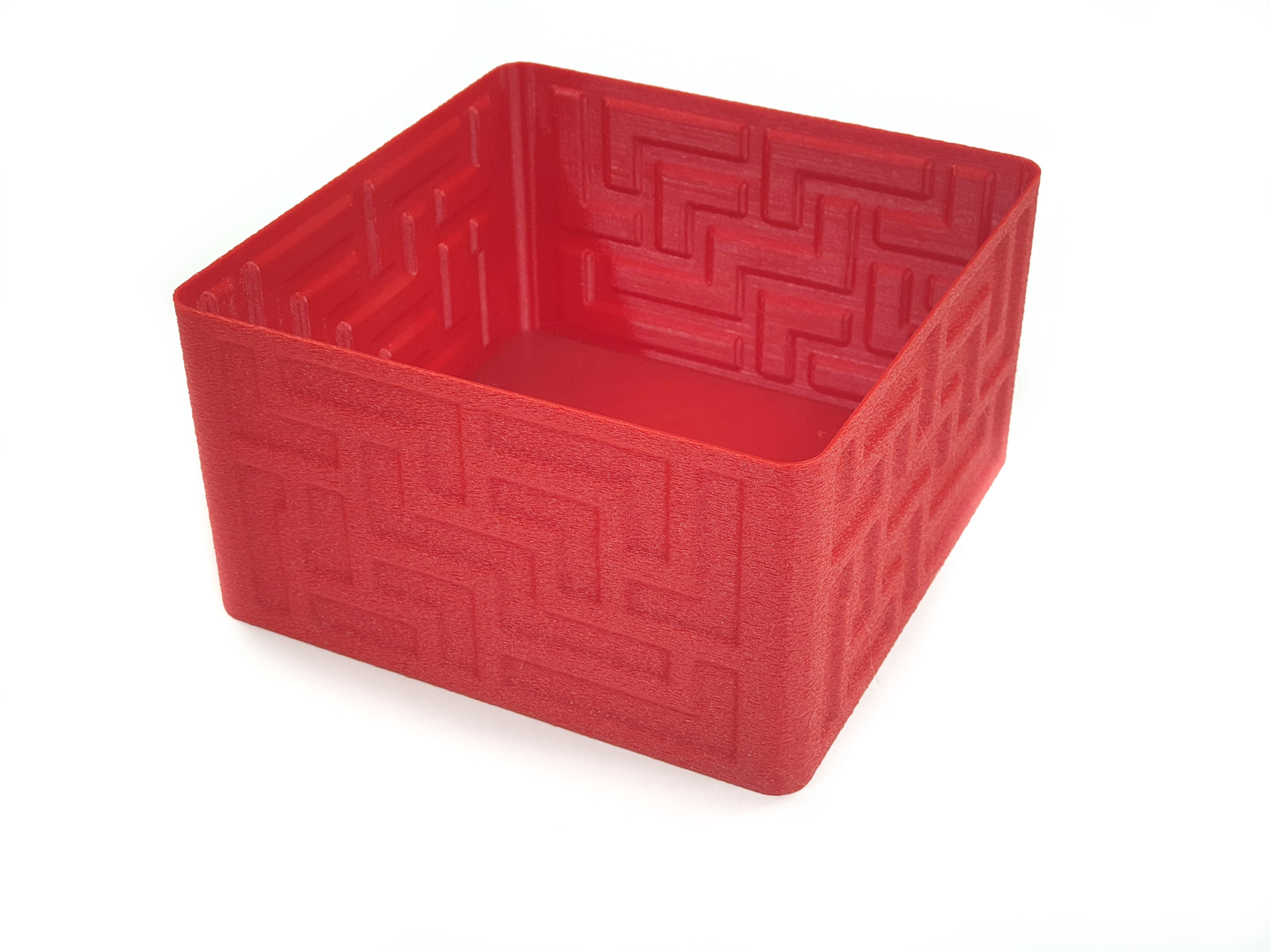 Fuzzy Vase Storage Boxes - 5 Different Designs by CADScott | Download ...