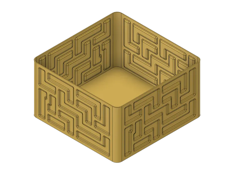 Fuzzy Vase Storage Boxes - 5 Different Designs by CADScott - MakerWorld