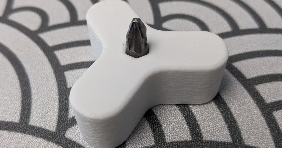 Mini Y Bit Handle by ⠀ | Download free STL model | Printables.com
