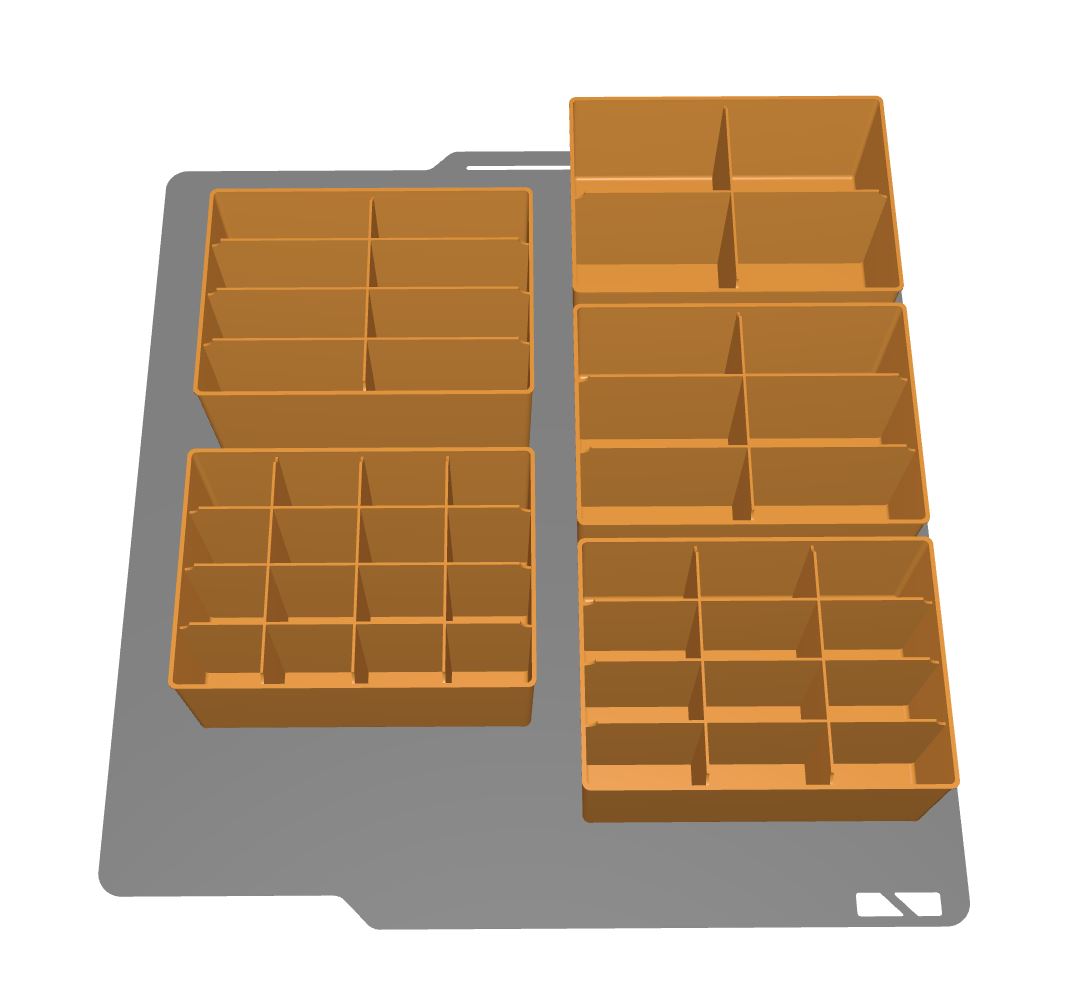 Harbor Freight Storage Bin Inserts by Broham | Download free STL model ...