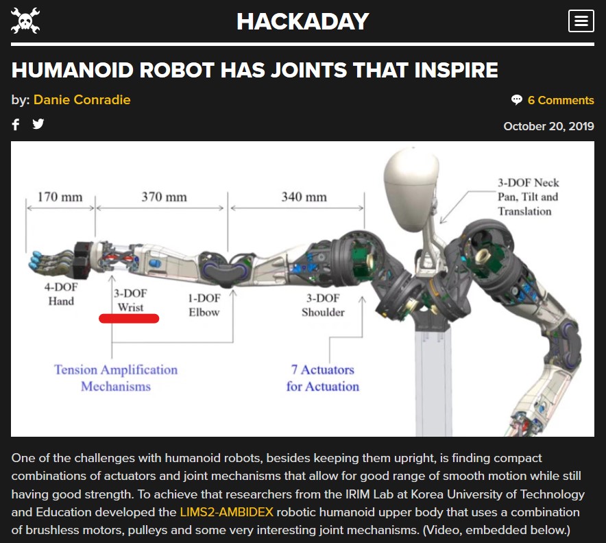 2-DOF 3-link robot wrist study model por Will2DesignWell | Descargar ...
