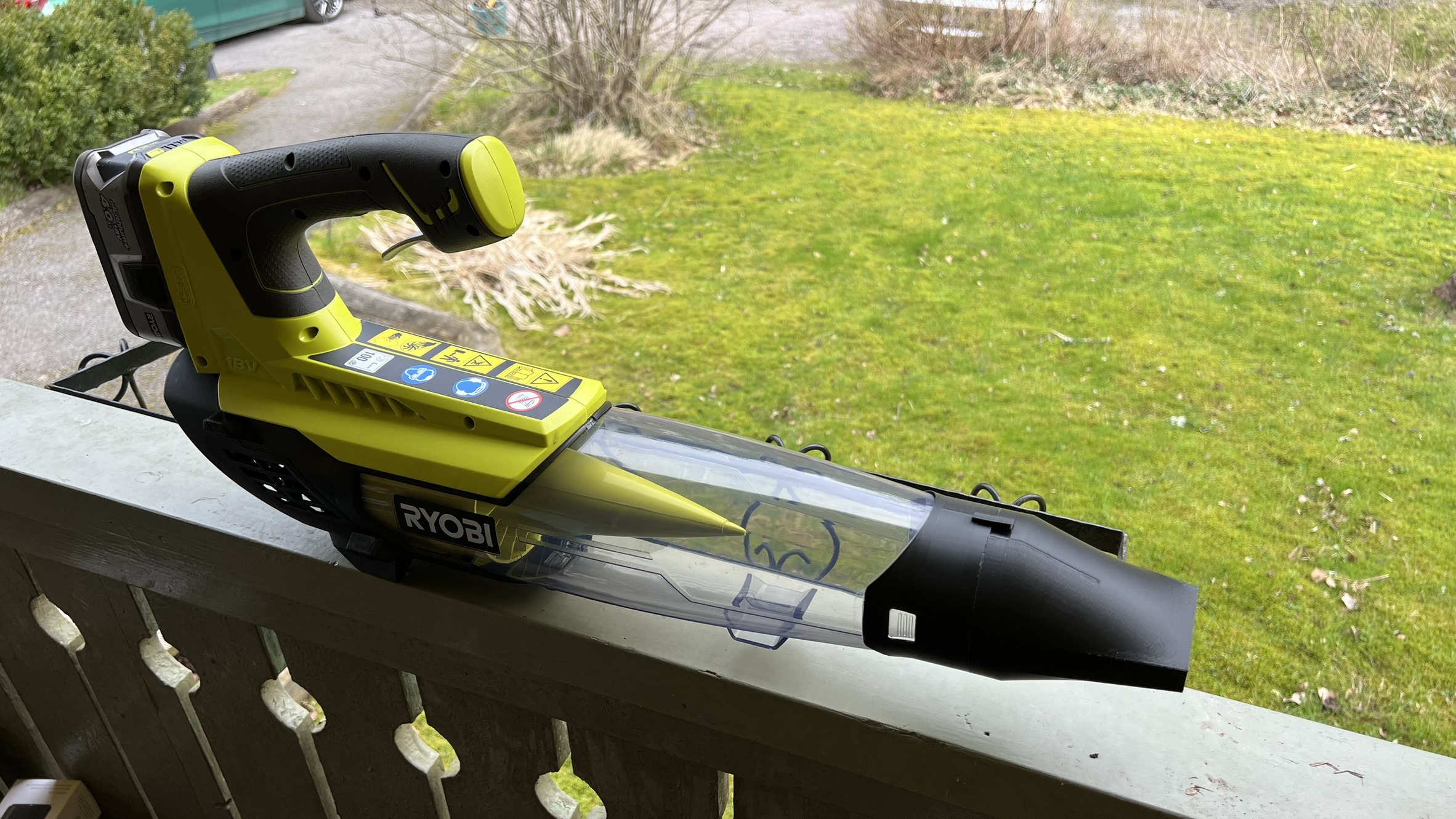 Ryobi Leaf Blower Nozzle by Gustav | Download free STL model ...