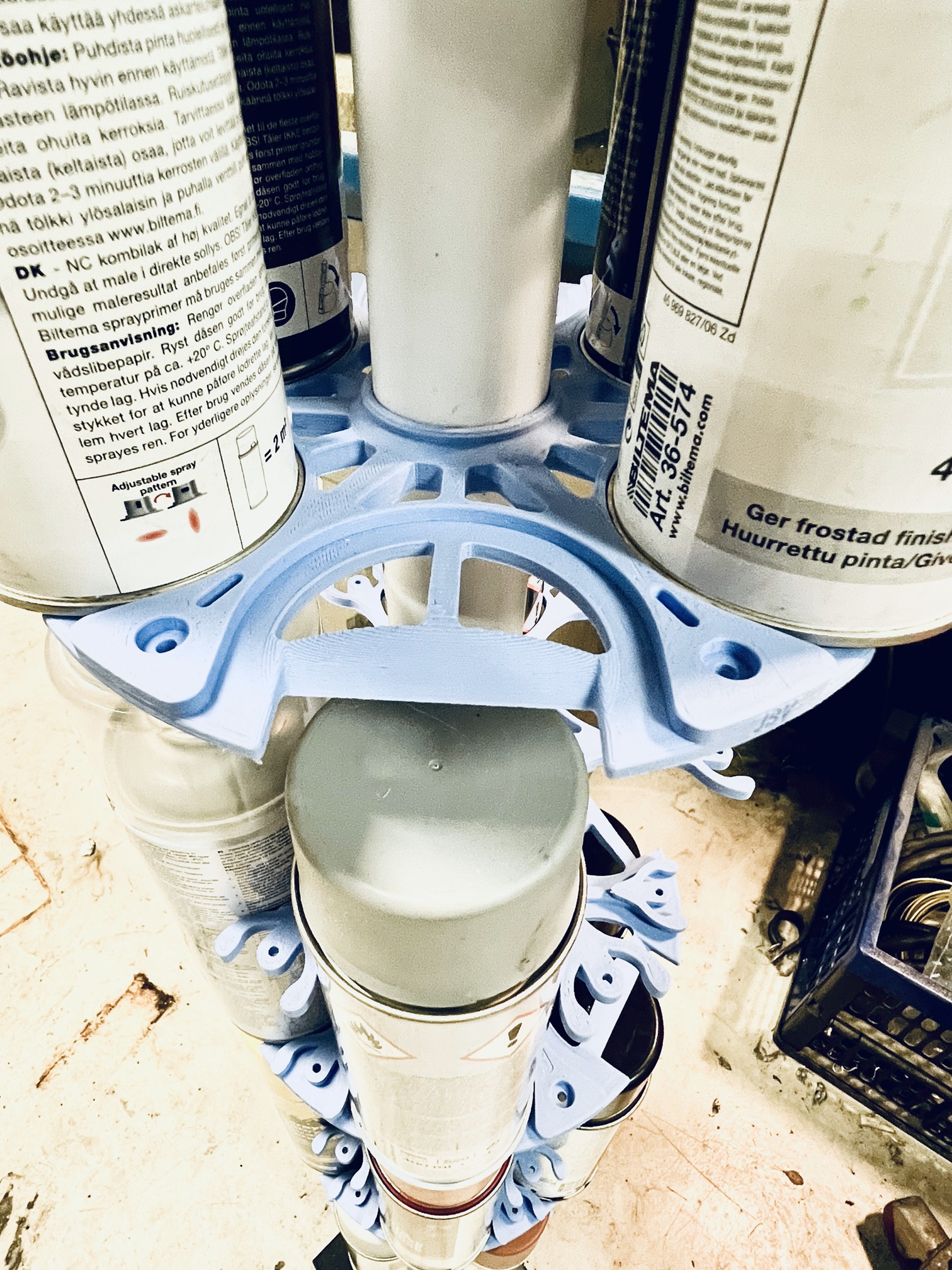 JBV Spray Can Carousel by JanB Vik | Download free STL model ...