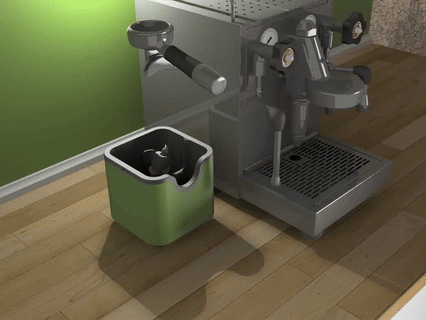 Automatic portafilter cleaning device by ExtRuben | Download free STL ...