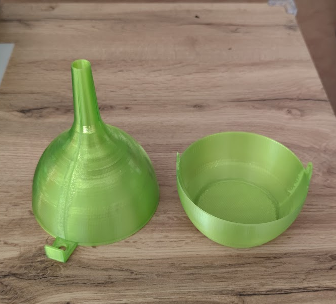Funnel with insertion filter by George75 | Download free STL model ...