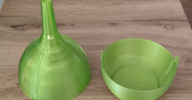 Funnel with insertion filter by George75 | Download free STL model ...