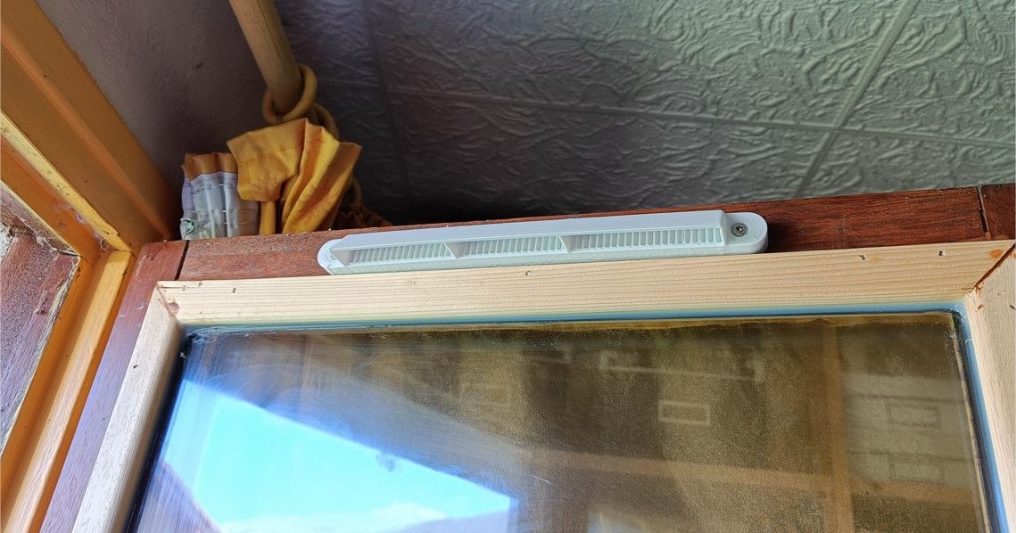 Grid air inlet window - Grille entrée d’air fenêtre by Selqcir ...