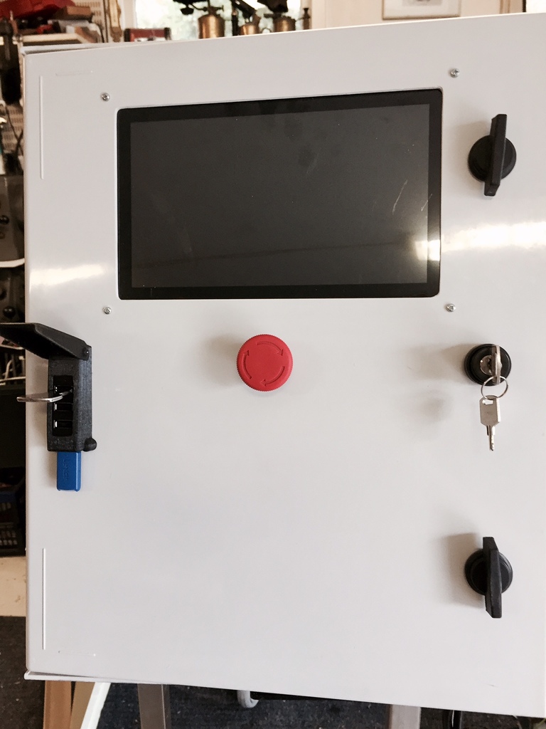 USB HUB Panel Mount Enclosure by JanB Vik | Download free STL model ...