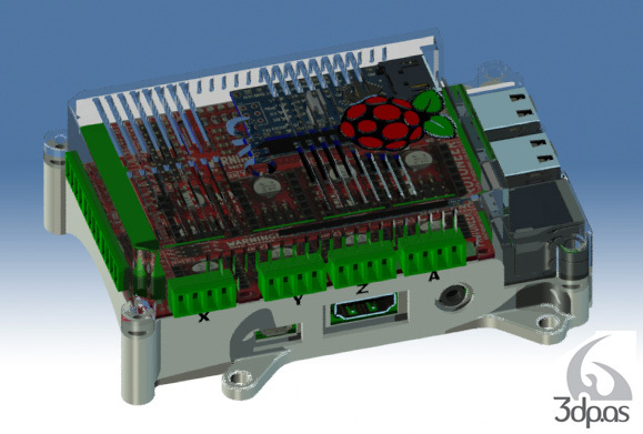 Raspberry Protoneer CNC CASE by JanB Vik | Download free STL model | Printables.com
