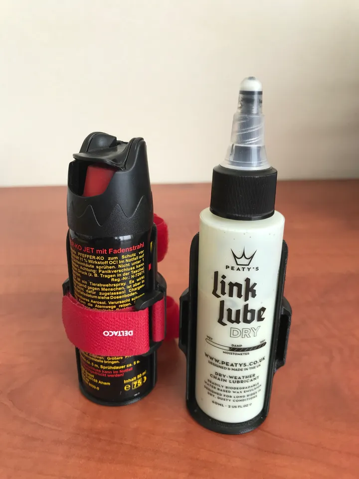 Bike Pepper Spray Holder by henyte | Download free STL model ...