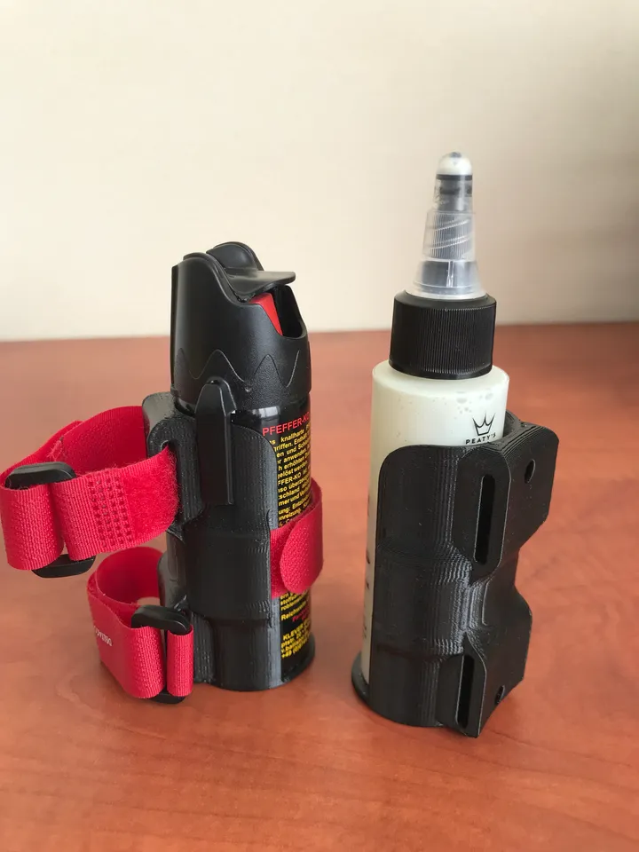 Bike Pepper Spray Holder by henyte | Download free STL model ...
