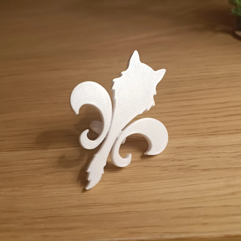 Wolf Neckerchief Woggle by Marcos González | Download free STL model ...