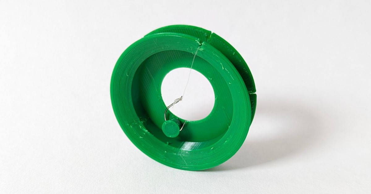 Leader Spool by Stefanth | Download free STL model | Printables.com