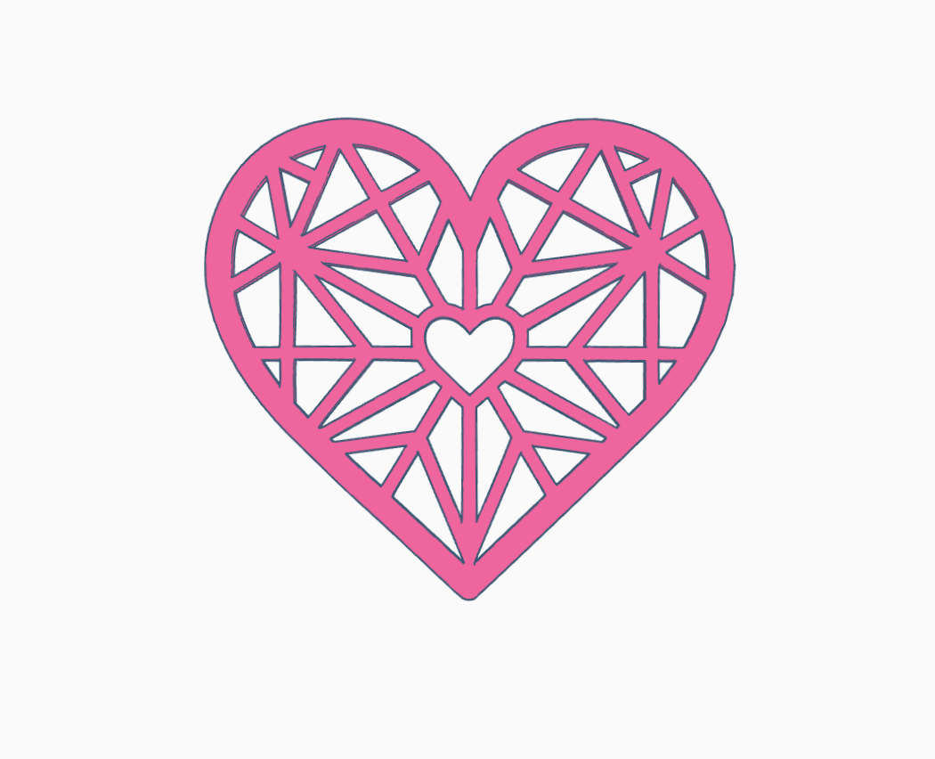 Heart model for home decoration by Sot Kon | Download free STL model ...
