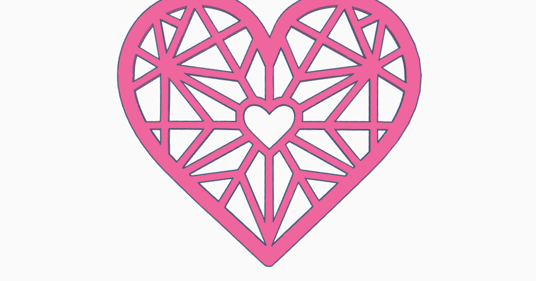 Heart Model For Home Decoration By Sot Kon Download Free Stl Model