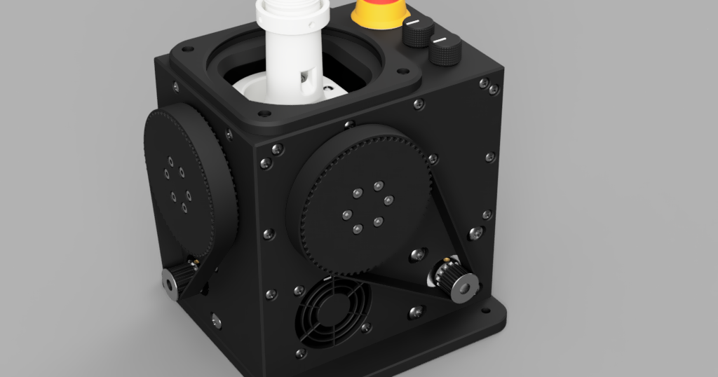 VPforce Rhino DIY Force Feedback (FFB) Flight Stick Base by mrusk ...