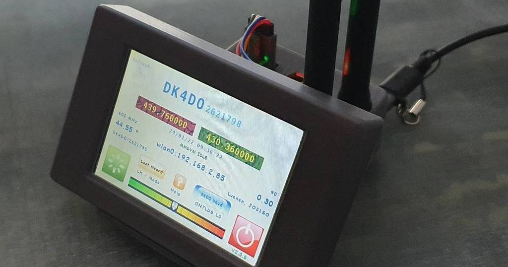 Pi-Star MMDVM Raspberry Pi A3+ mit Nextion 3,5" by AFUDirk | Download ...