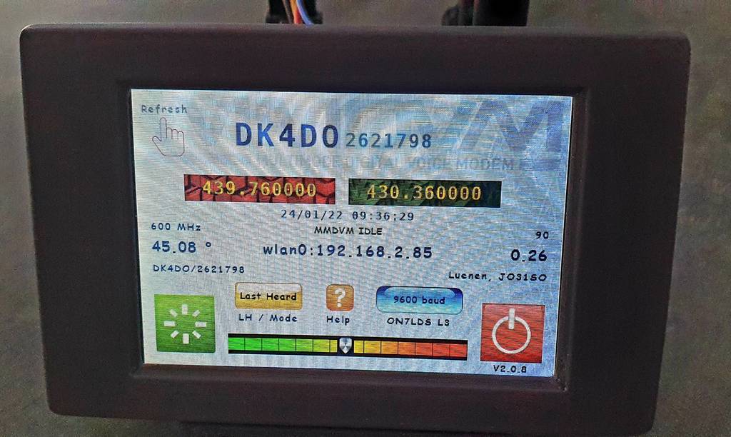 Pi-Star MMDVM Raspberry Pi A3+ mit Nextion 3,5" by AFUDirk | Download ...