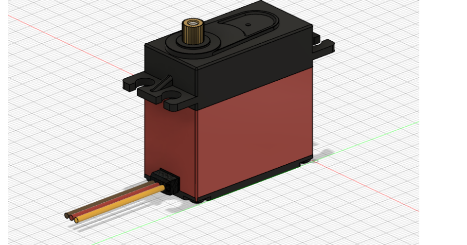 to scale 20kg servo model for RC testing by dcnj_rc | Download free STL ...
