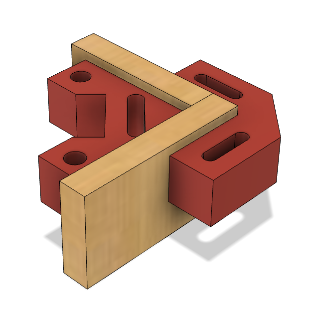 Simple Corner Clamp by Kian_ | Download free STL model | Printables.com