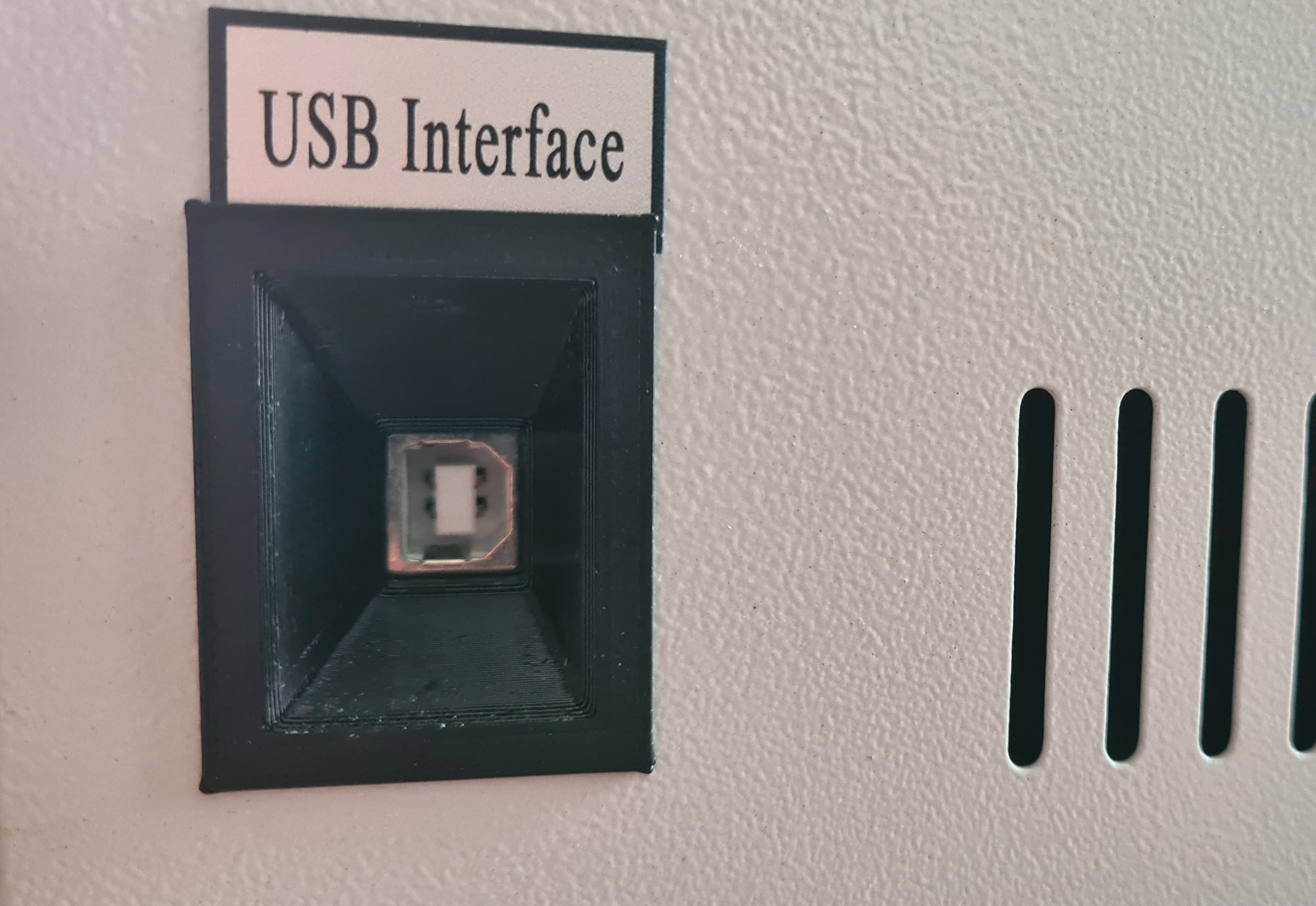 USB shroud for K40 Laser by Crafted2Inspire | Download free STL model ...