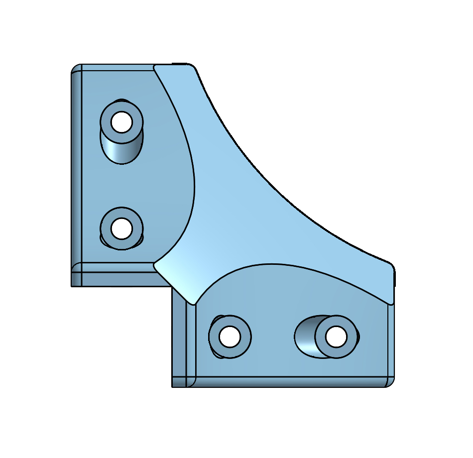 30x30mm Extrusion Corner by Peterfn | Download free STL model ...