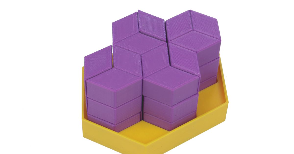 CubitPrism Puzzle by Pentoma | Download free STL model | Printables.com